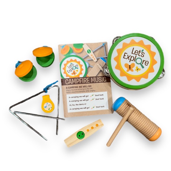 Melissa & Doug | Toys | Melissa And Doug Lets Explore Camp Music Metal ...